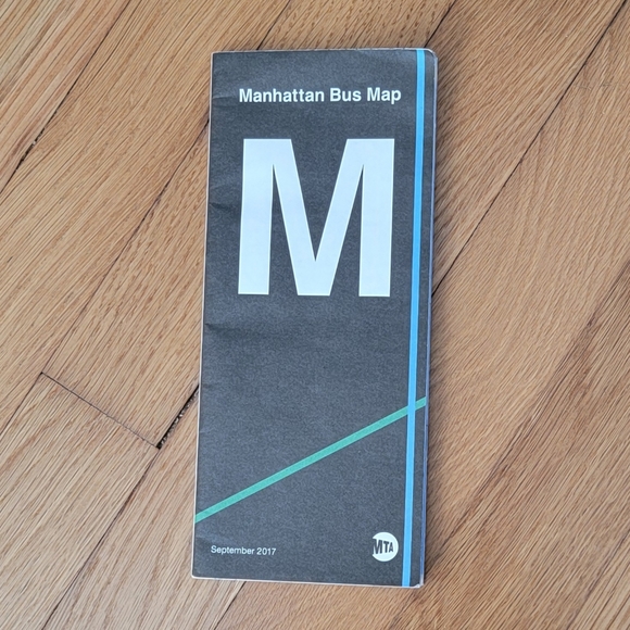 Mta | Art | Mta Manhattan Bus Map | Poshmark